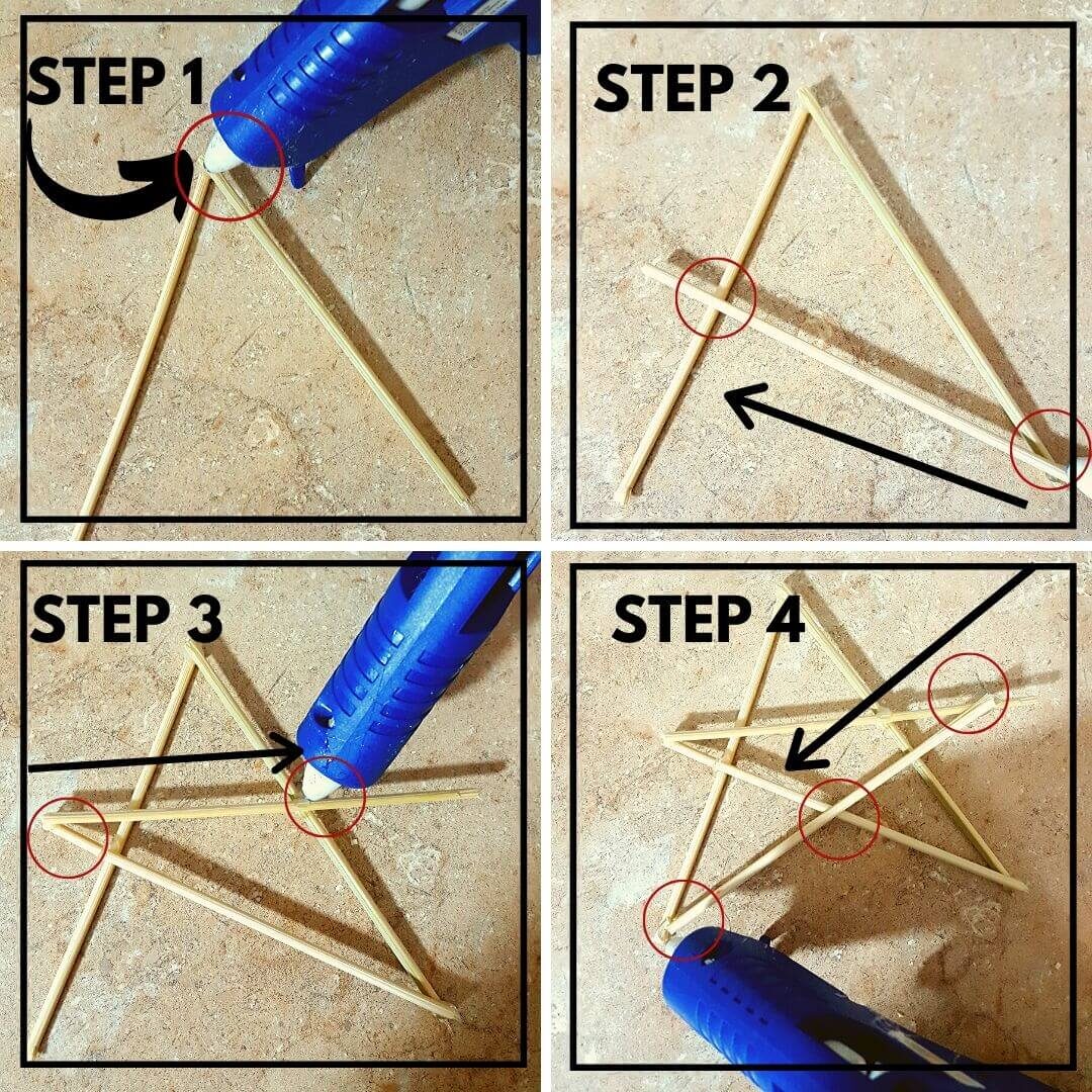 Easy Ribbon Star DIY Tree Ornament Craft for Kids – Cenzerely Yours