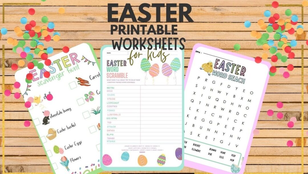 Easter Word Scramble pdf – Cenzerely Yours