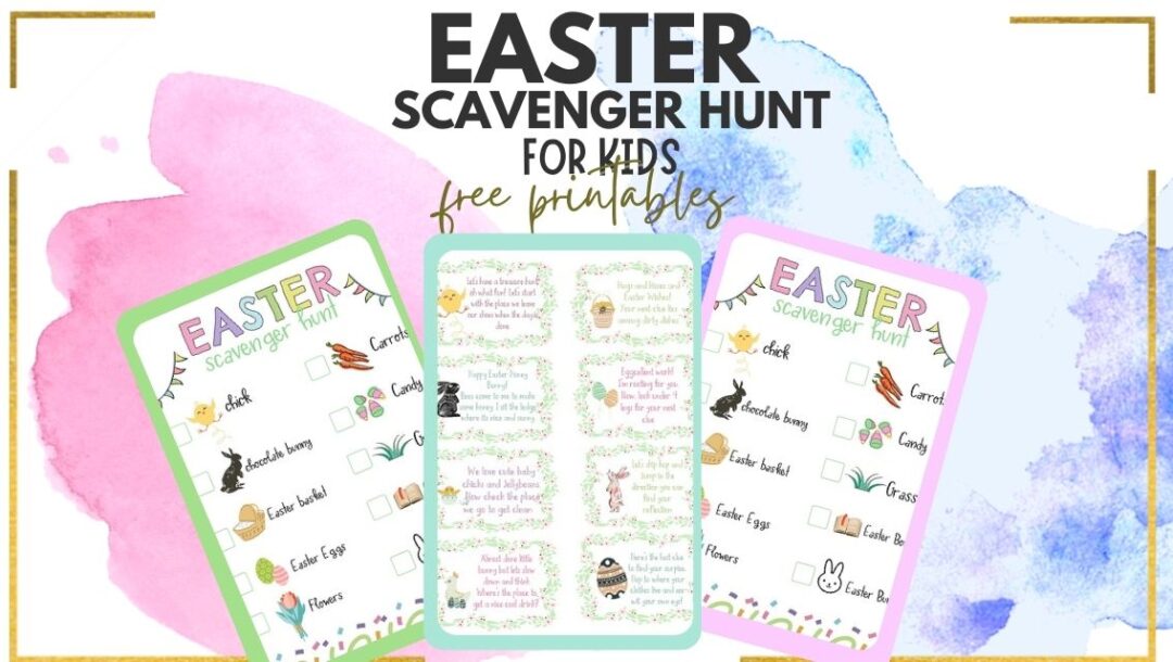 Easter Word Scramble pdf – Cenzerely Yours