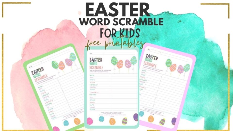 Easter Printable Activities – Cenzerely Yours