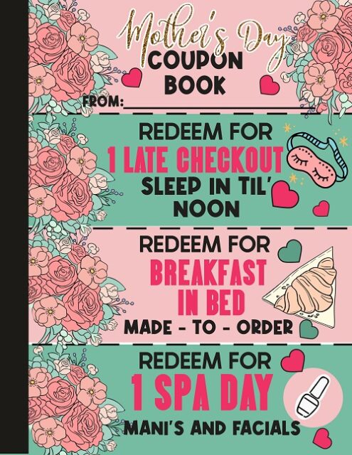 Mother's Day Coupon Book PDF – Cenzerely Yours