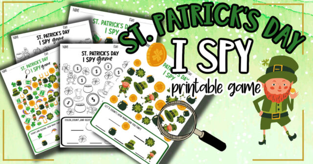 St. Patrick's Day Word Search – Cenzerely Yours
