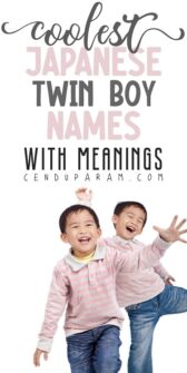 +100 Japanese Twin Boy Names – Cenzerely Yours