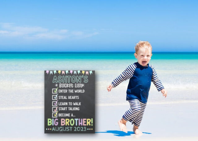 30 Cutest Big Brother Pregnancy Announcements – Cenzerely Yours