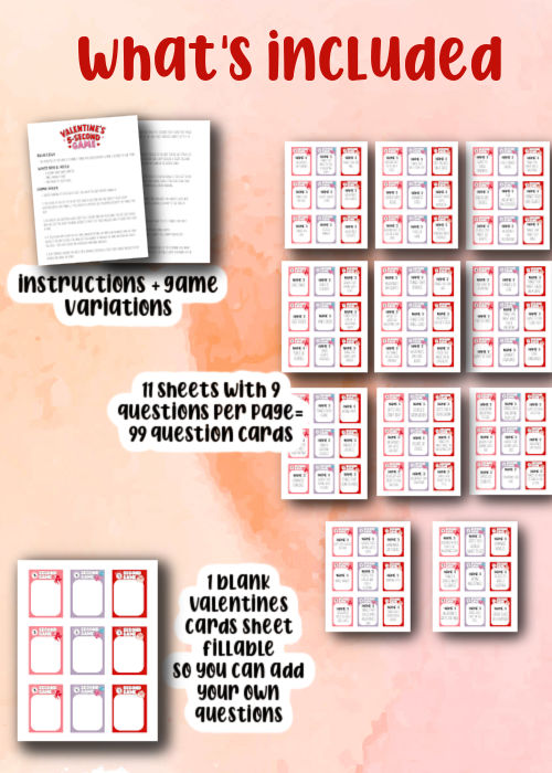 Valentines Taboo Game – Cenzerely Yours