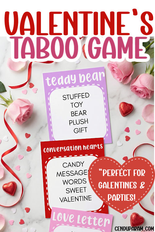 Valentines Taboo Game – Cenzerely Yours