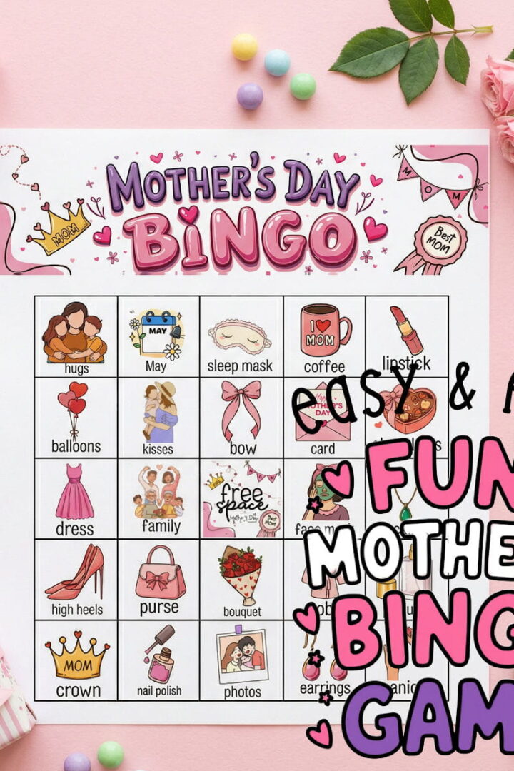 Mother's Day Mom Match Game Printable – Cenzerely Yours